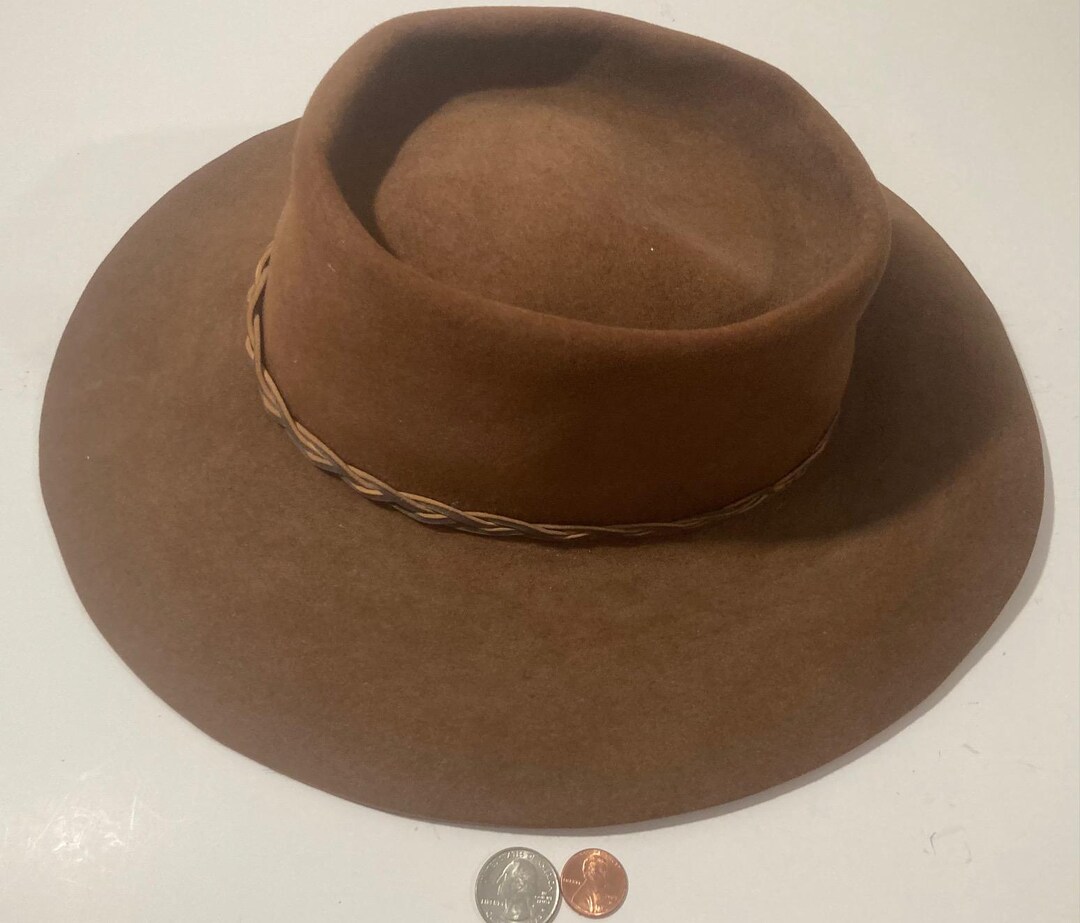 Vintage Cowboy Hat, Stetson, Brown, Beaver, John B. Stetson, Self ...