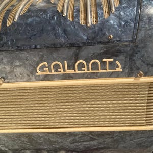 Vintage Musical Instrument, Galanti Accordion, Made in Italy, Works ...