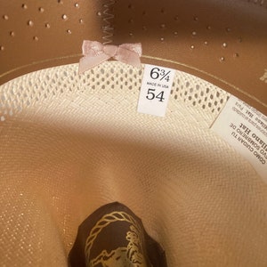 Vintage Cowboy Hat, Ivory, White, Larry Mahan Hat Collection, Milano ...