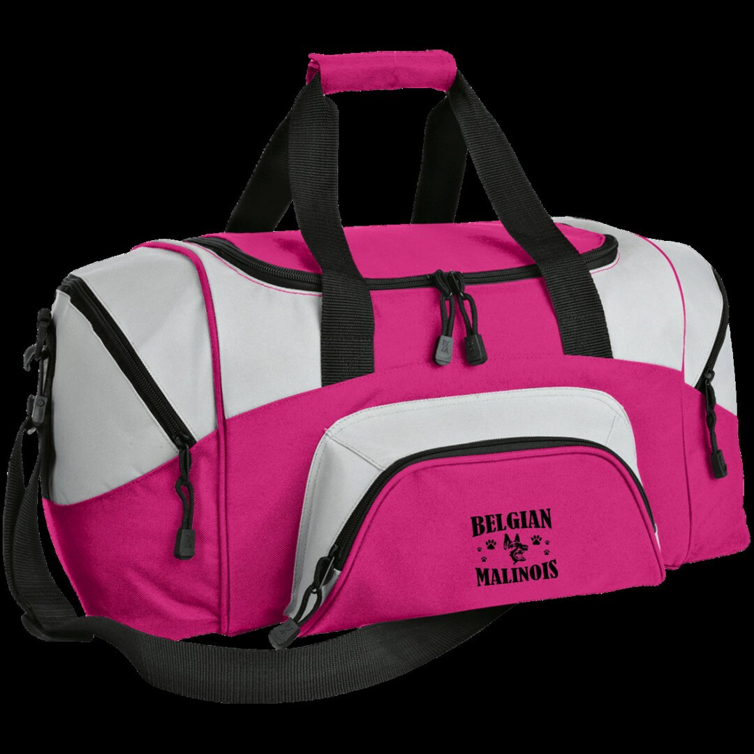 Belgian Malinois Colorblock Sport Duffel Bag. Nice Fun Quality Duffle ...