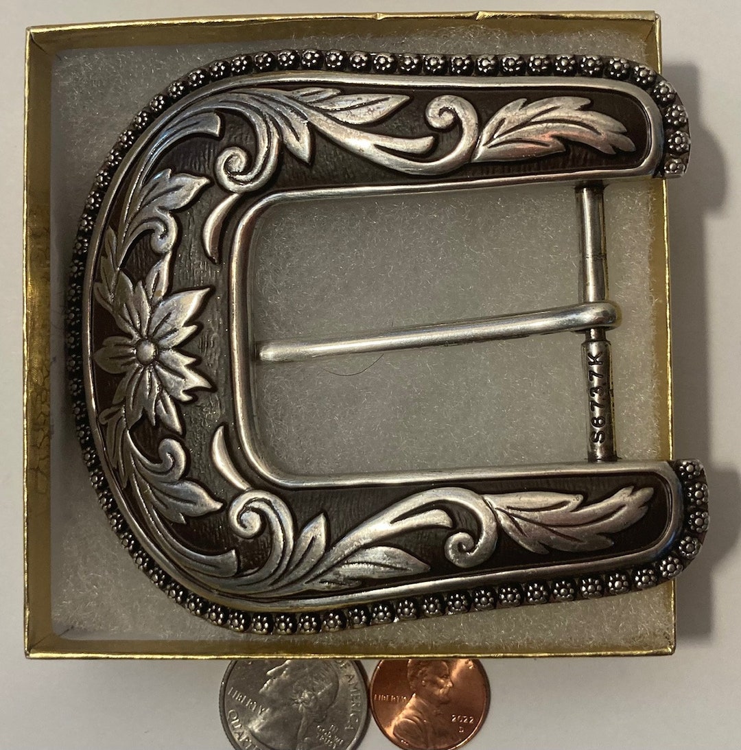 Vintage Metal Belt Buckle, Big Size, Nice Western Design, Nice Design ...