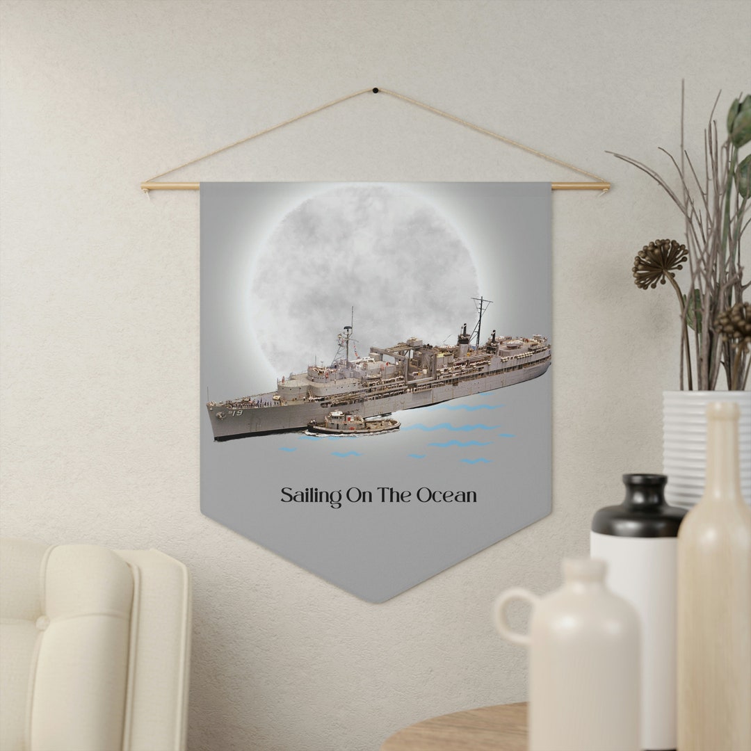 USS Tarawa LHA-1 POD Navy Ship Pennant - Etsy