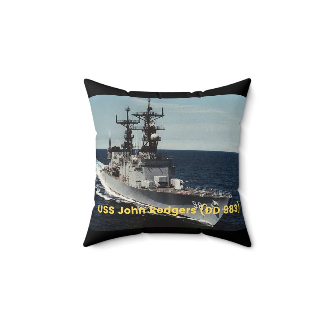 USS John Rodgers (DD 983) Navy POD Smileandlaughtees Spun Polyester ...