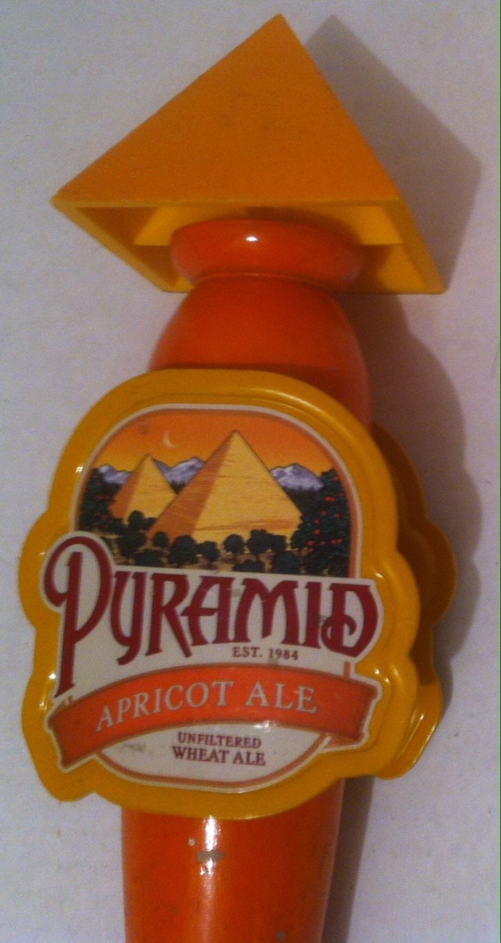 Vintage Wooden Beer Tap Pyramid Apricot Ale Heavy Duty Beer | Etsy