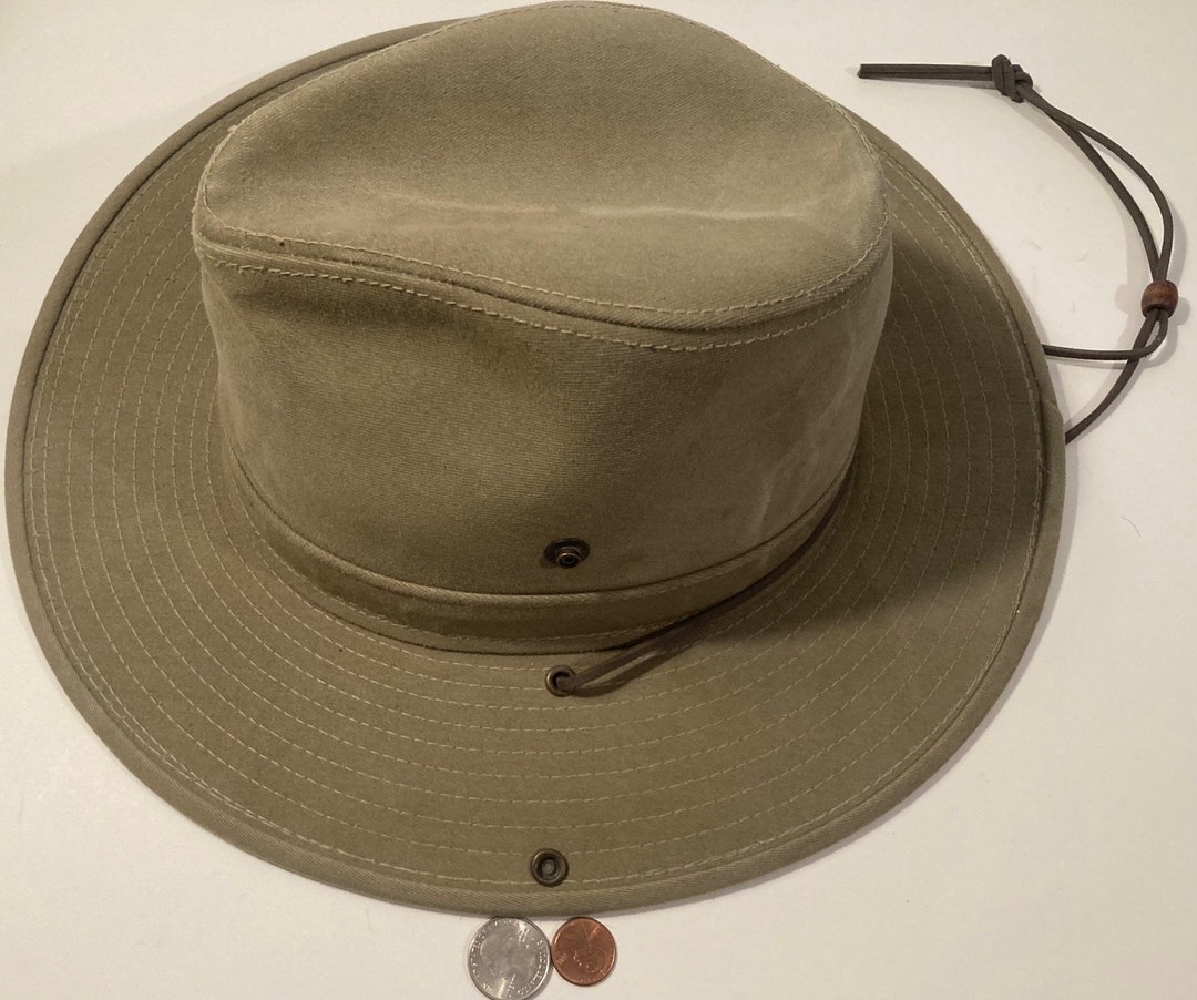 Vintage Henschel Hat, Safari, Western, Size Large, Made in USA, Cowboy ...