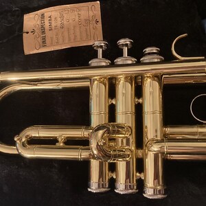 Vintage Musical Instrument, Trumpet, Simba, in Hard Case, Music, Notes ...