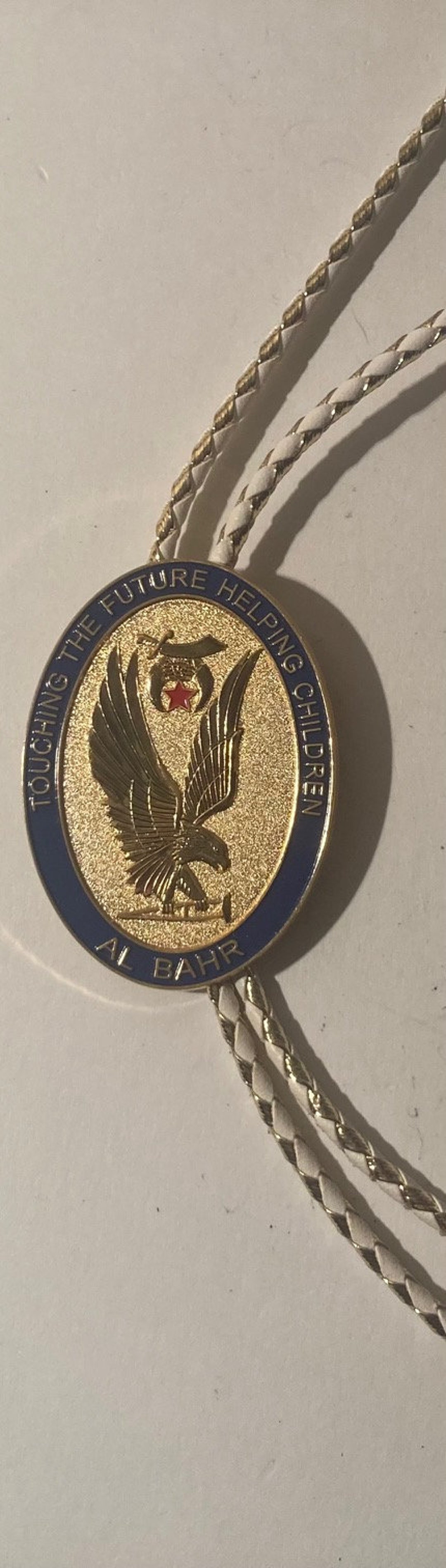 Vintage Metal Bolo Tie, Shriner's Hospital, Al Bahr, Touching the ...