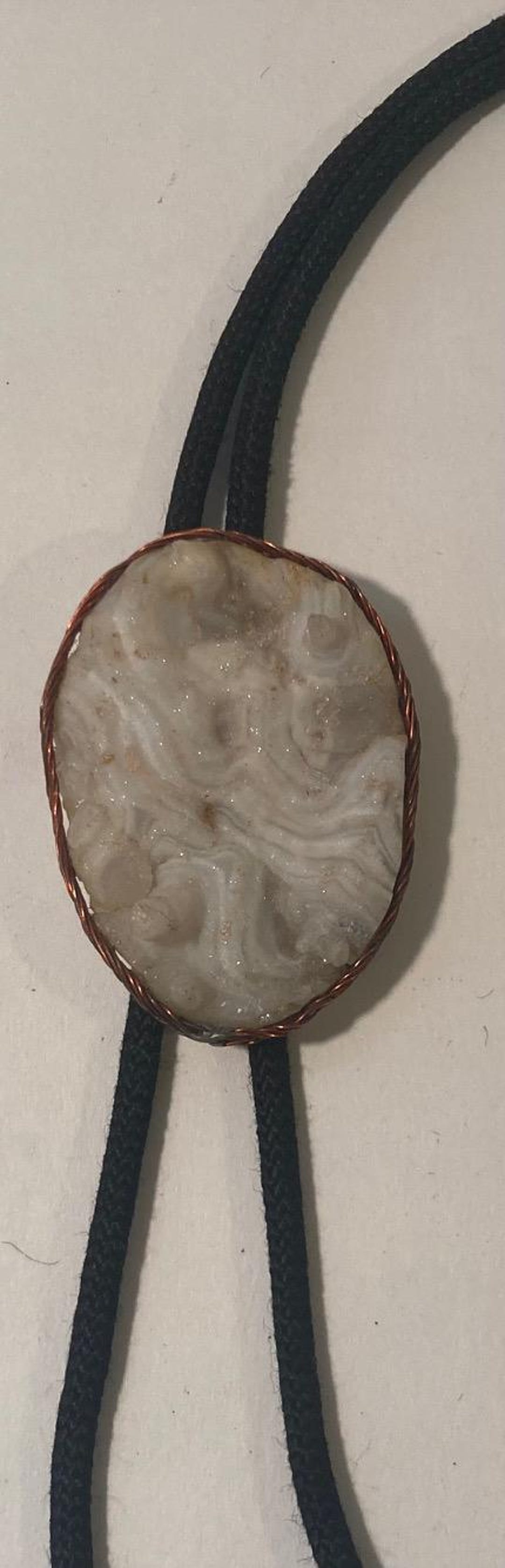 Vintage Metal Bolo Tie, Really Nice White Stones Design, Nice Western ...