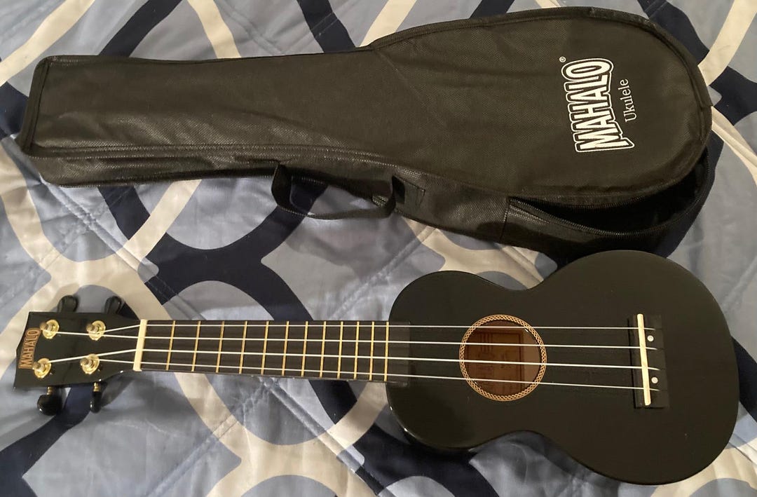 Vintage Musical Instrument, Mahalo Ukulele, Small Guitar, Acoustic ...