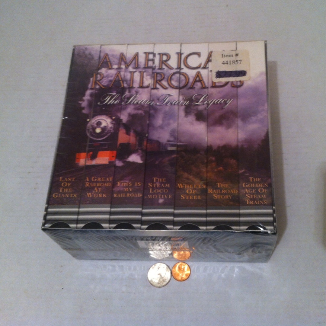 Vintage 1995 America Railroad the Steam Train Legacy, Made in USA ...