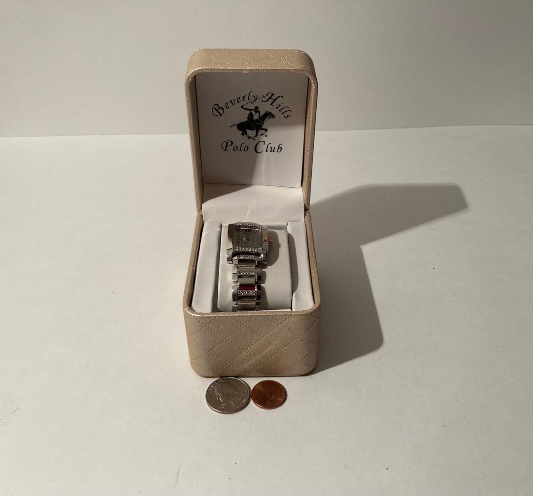 Vintage Beverly Hills Polo Club Watch, Crystals, Fashion, Time, Clock ...