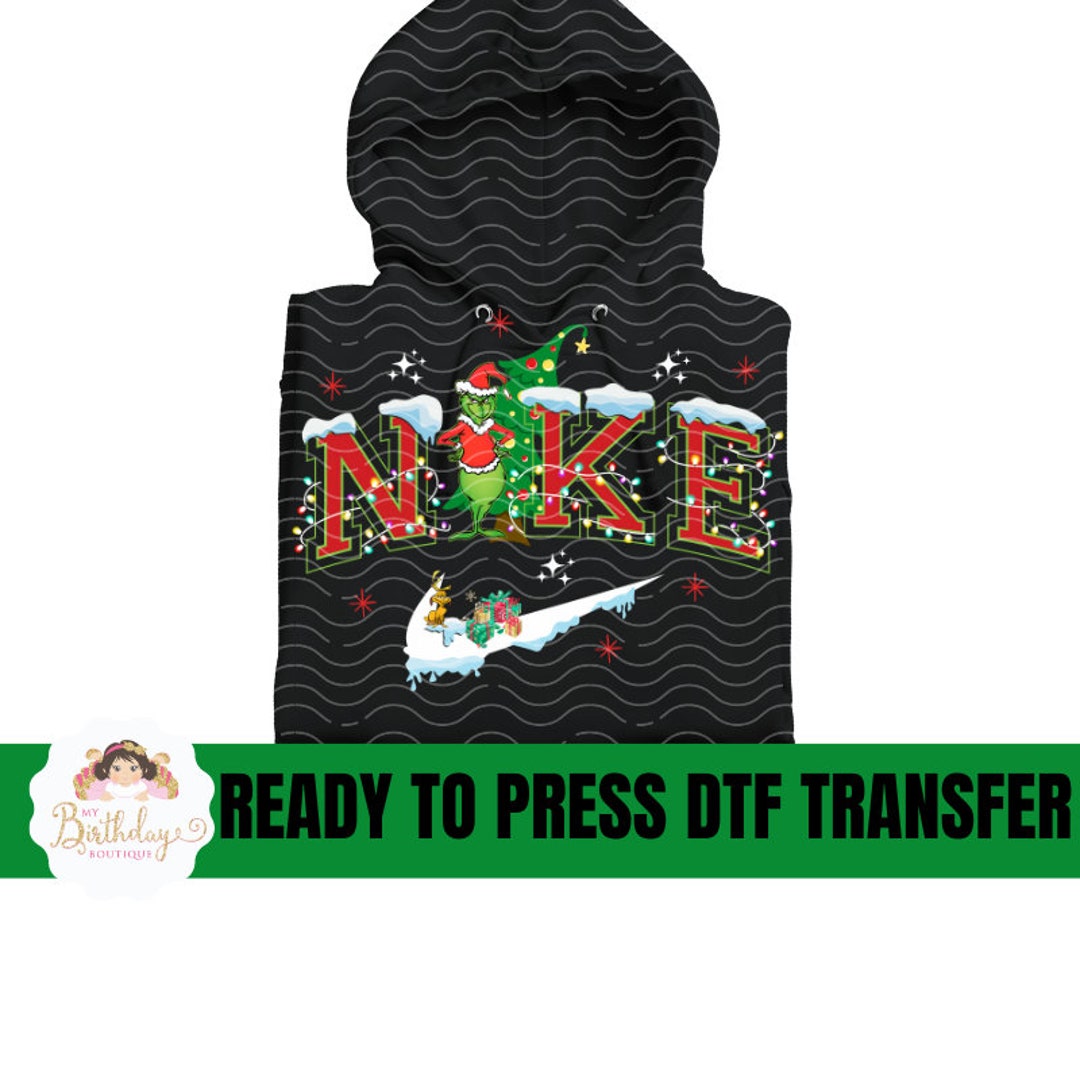 Grinch Vintage Christmas DTF Transfers Ready to Press, Direct to Film ...