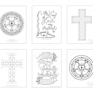 Lutheran Coloring Pages: 22 Unique Printable Sheets (digital Download ...