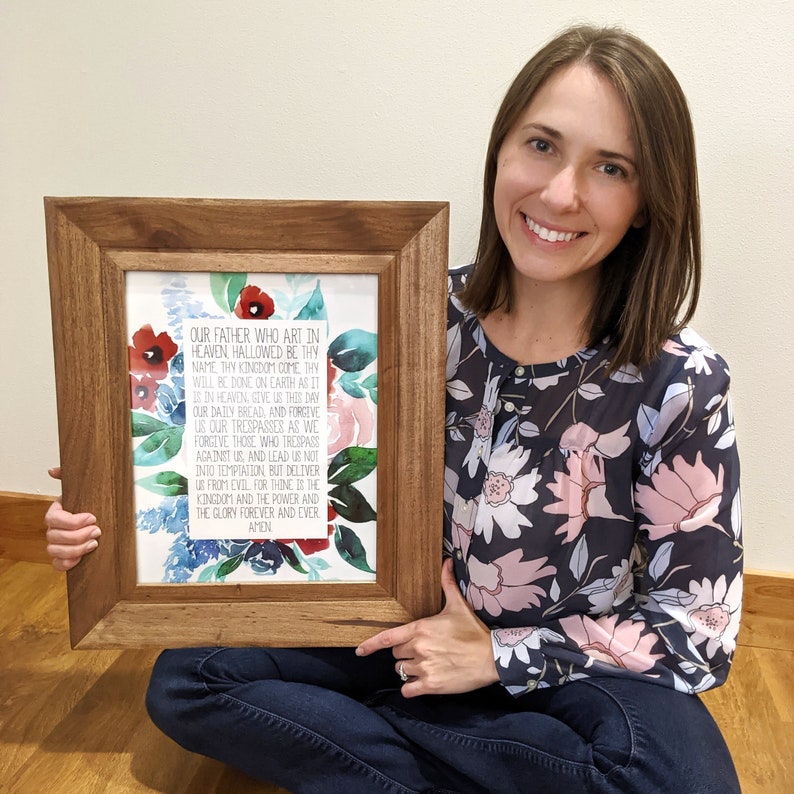 The Lord's Prayer LCMS Lord's Prayer PRINT Lutheran Gift - Etsy Ireland