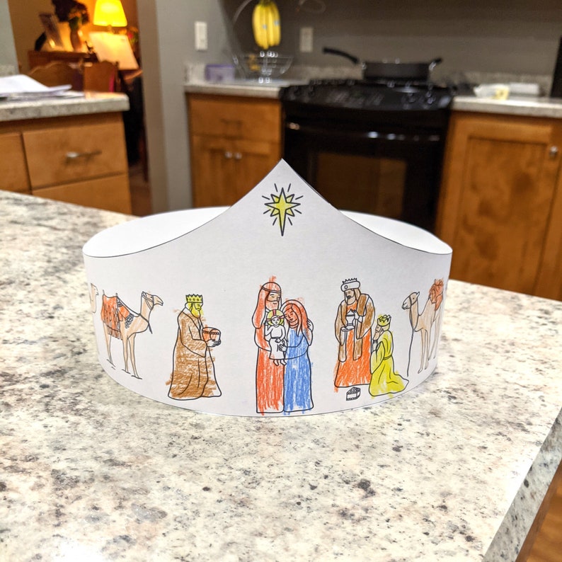 Epiphany Banner and Crown Downloads - Etsy