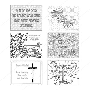 Lutheran Coloring Pages: 22 Unique Printable Sheets (digital Download ...
