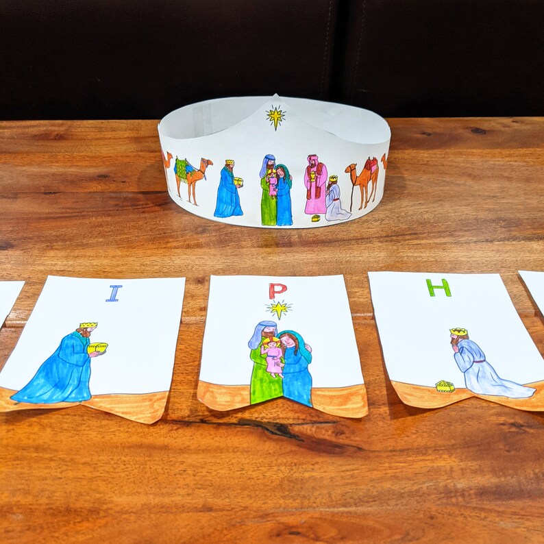 Epiphany Banner and Crown Downloads - Etsy