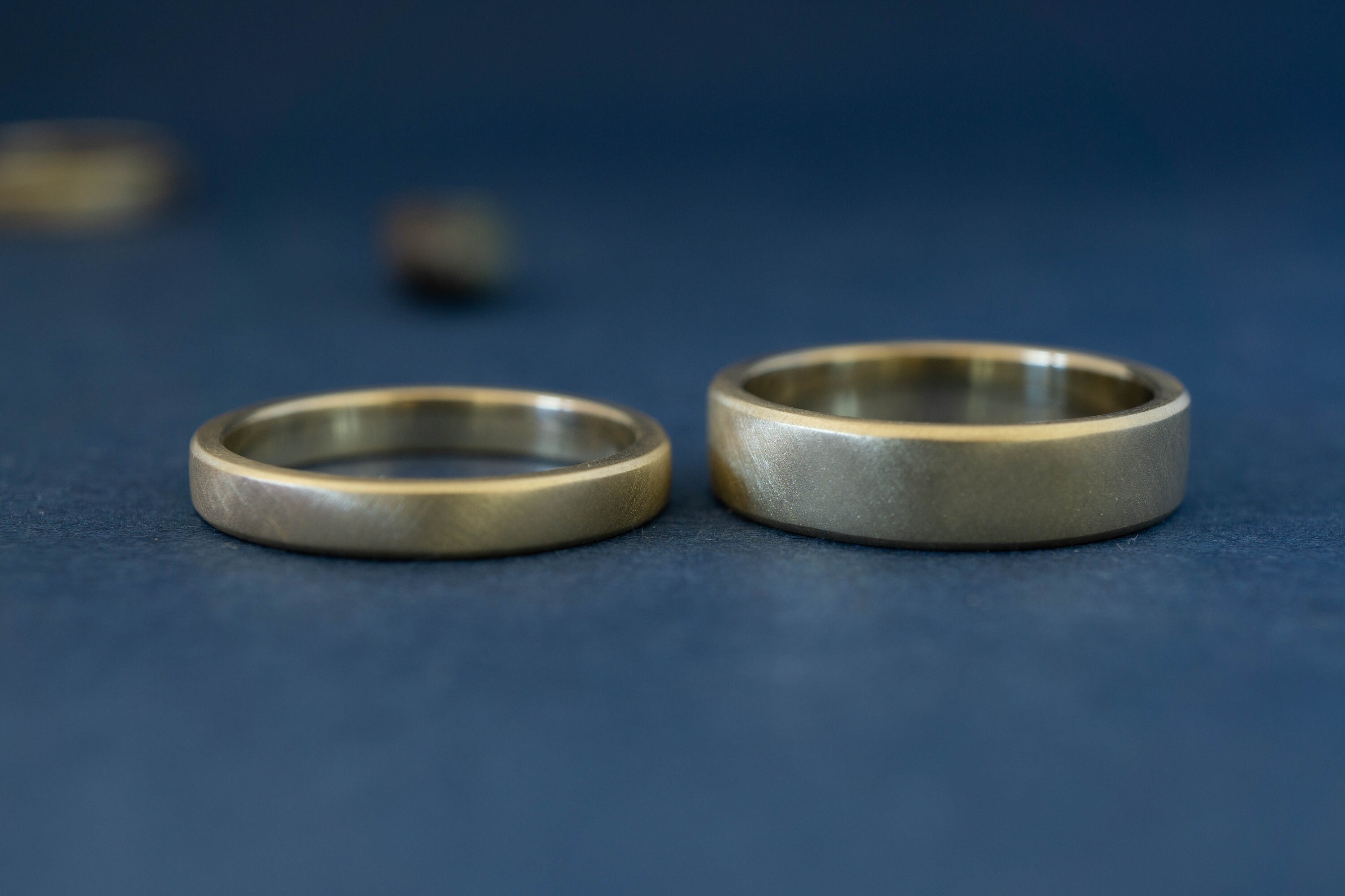 Simple wedding bands couples Unique matching wedding bands | Etsy