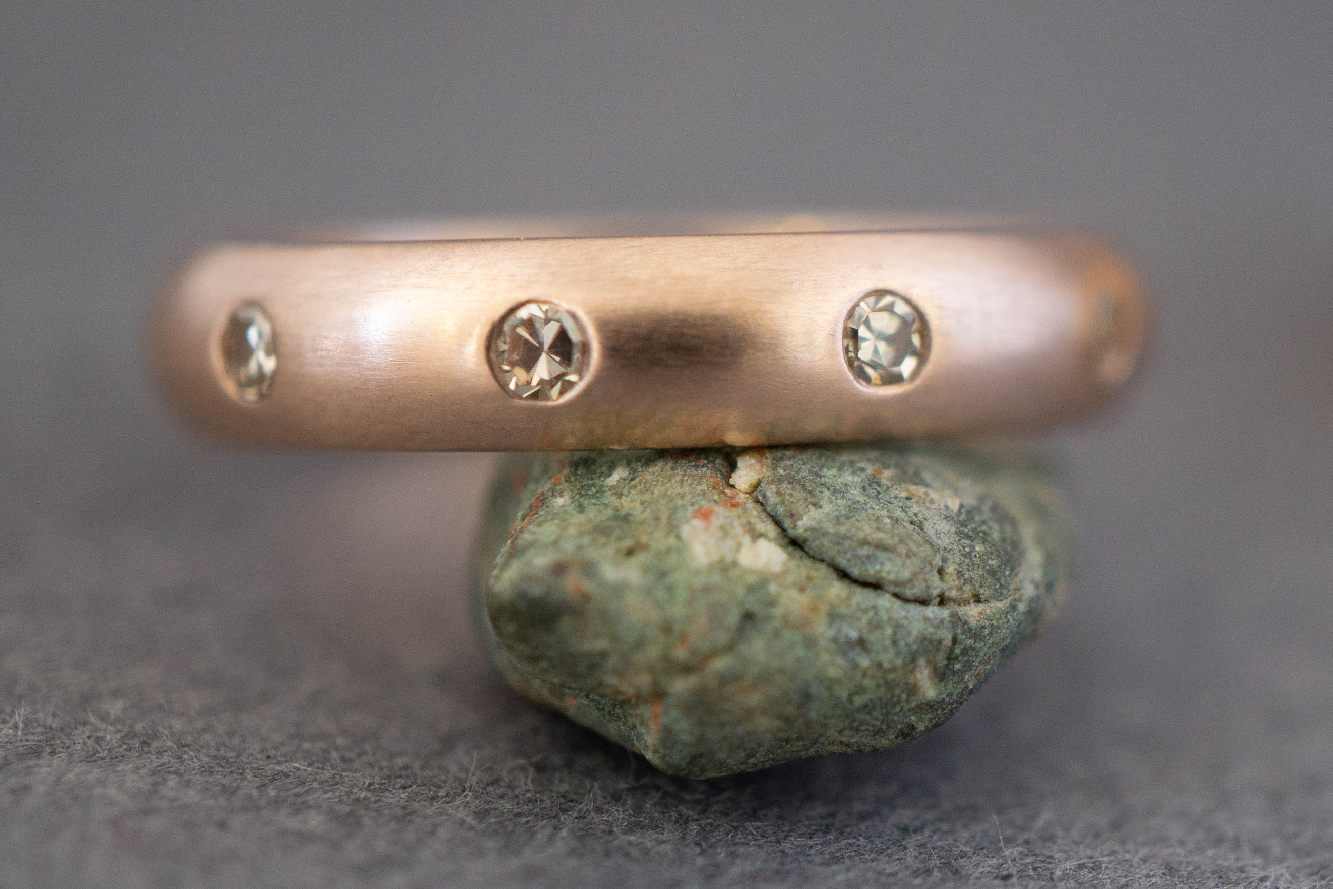 DIAMONDS & RUST Size 6.5 Ring Sale Eternity wedding band | Etsy