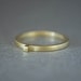 GOLD LINE Minimalist Thin Ring 14k Stacking Rings 1.5 M Stacking Thin Rings Solid Gold Stacking ...