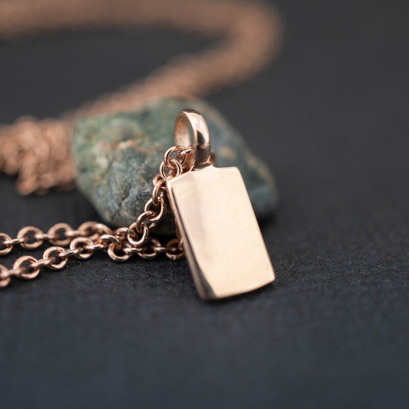 Rectangle Pendant - Etsy