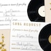 Vintage Vinyl Record Printable Song Request Cards, Wedding Event Song ...