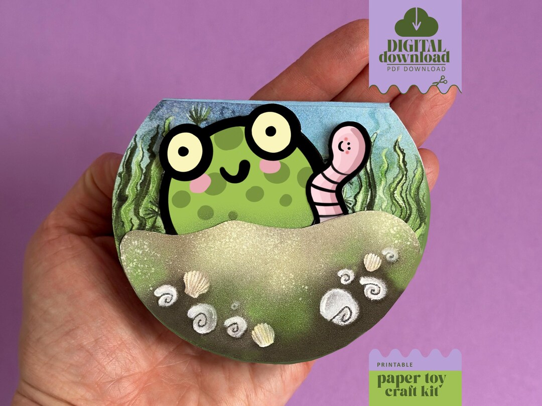 Printable DIY Project “croaker's Adventures”, Kids Activities, Paper ...