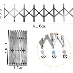 Expanding Sliding Gauge Marker Seams Button Holes Pleats Guide - Etsy