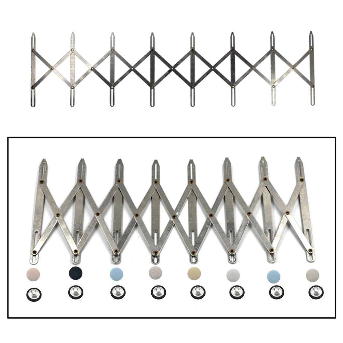 Expanding Sliding Gauge Marker Seams Button Holes Pleats Guide - Etsy