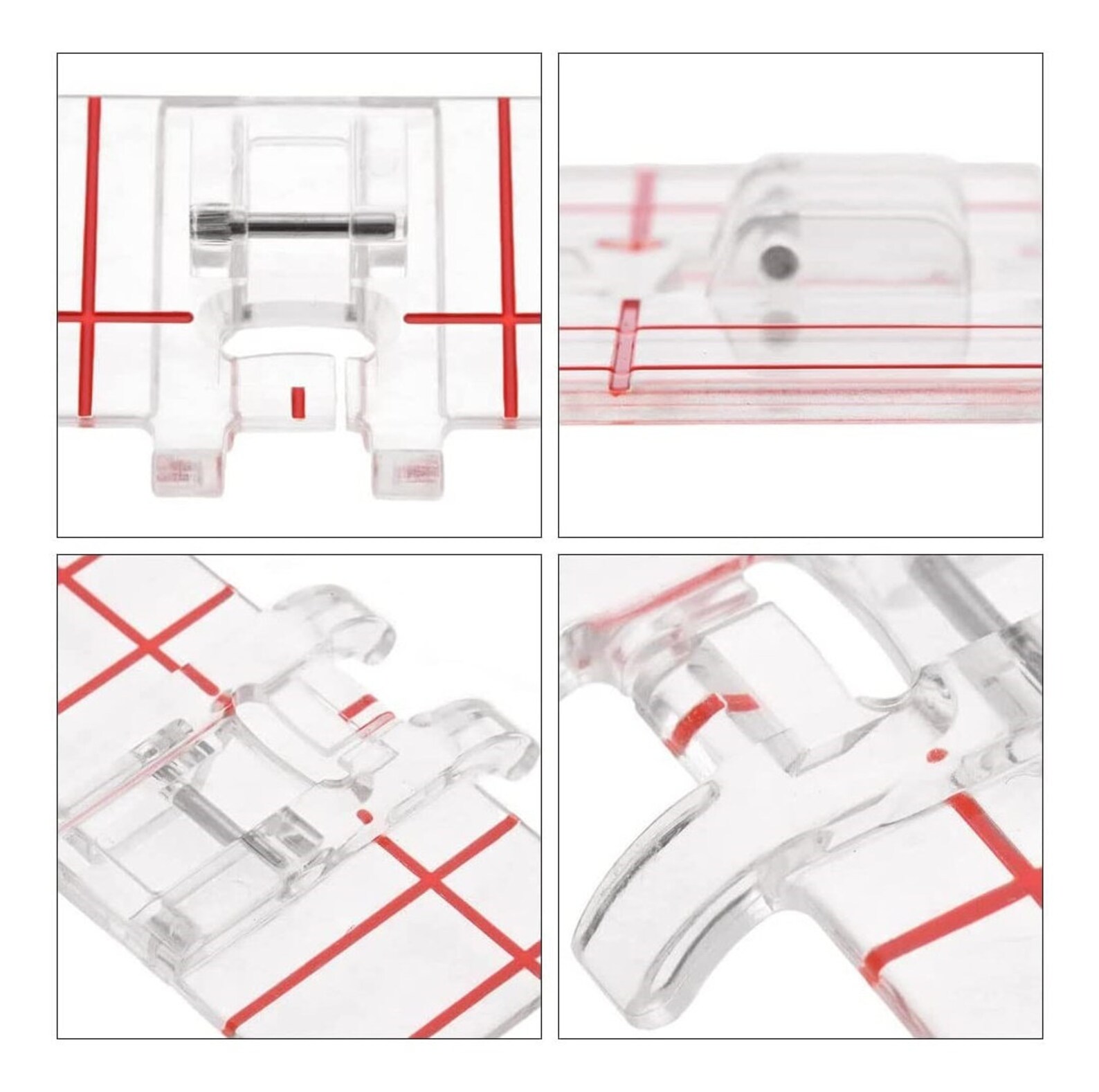 Border Parallel Line Foot Sewing Machine Presser Snap on Footer Low ...