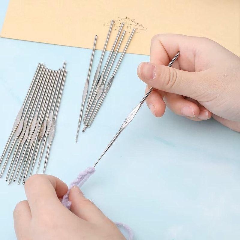 Crochet Hook Set Lace - Etsy UK