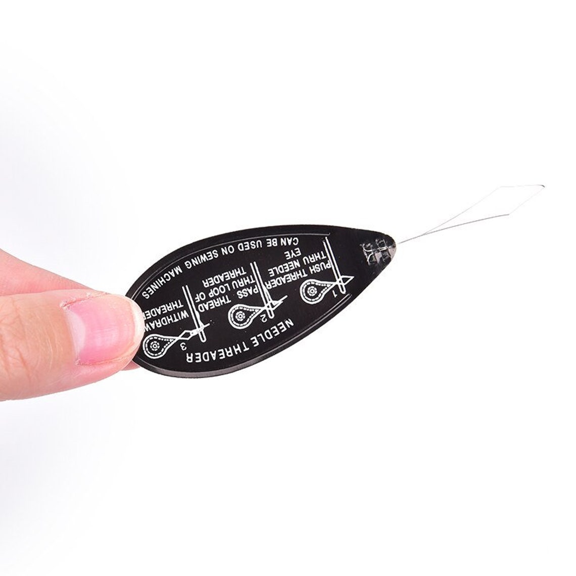 2 X Large Long Needle Threader Hand or Machine Sewing 3 - Etsy UK