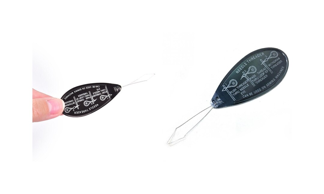2 X Large Long Needle Threader Hand or Machine Sewing 3 Total Length ...