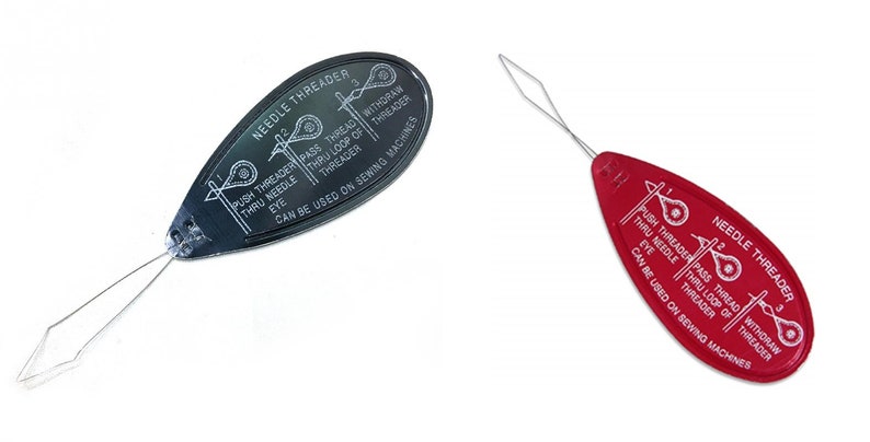 2 X Large Long Needle Threader Hand or Machine Sewing 3 - Etsy UK