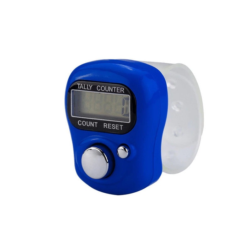 Digital LCD Knitting Row Counter Crochet Stitch Finger Tally - Etsy UK