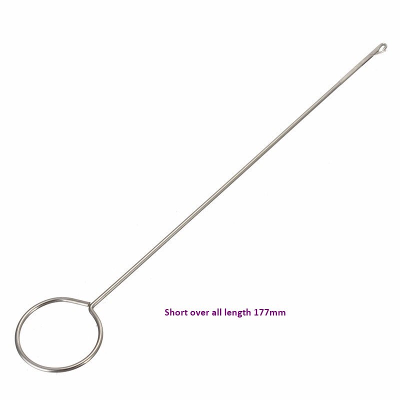 Steel Loop Turner With Latch Hook Pulling Short 177mm or Long - Etsy UK