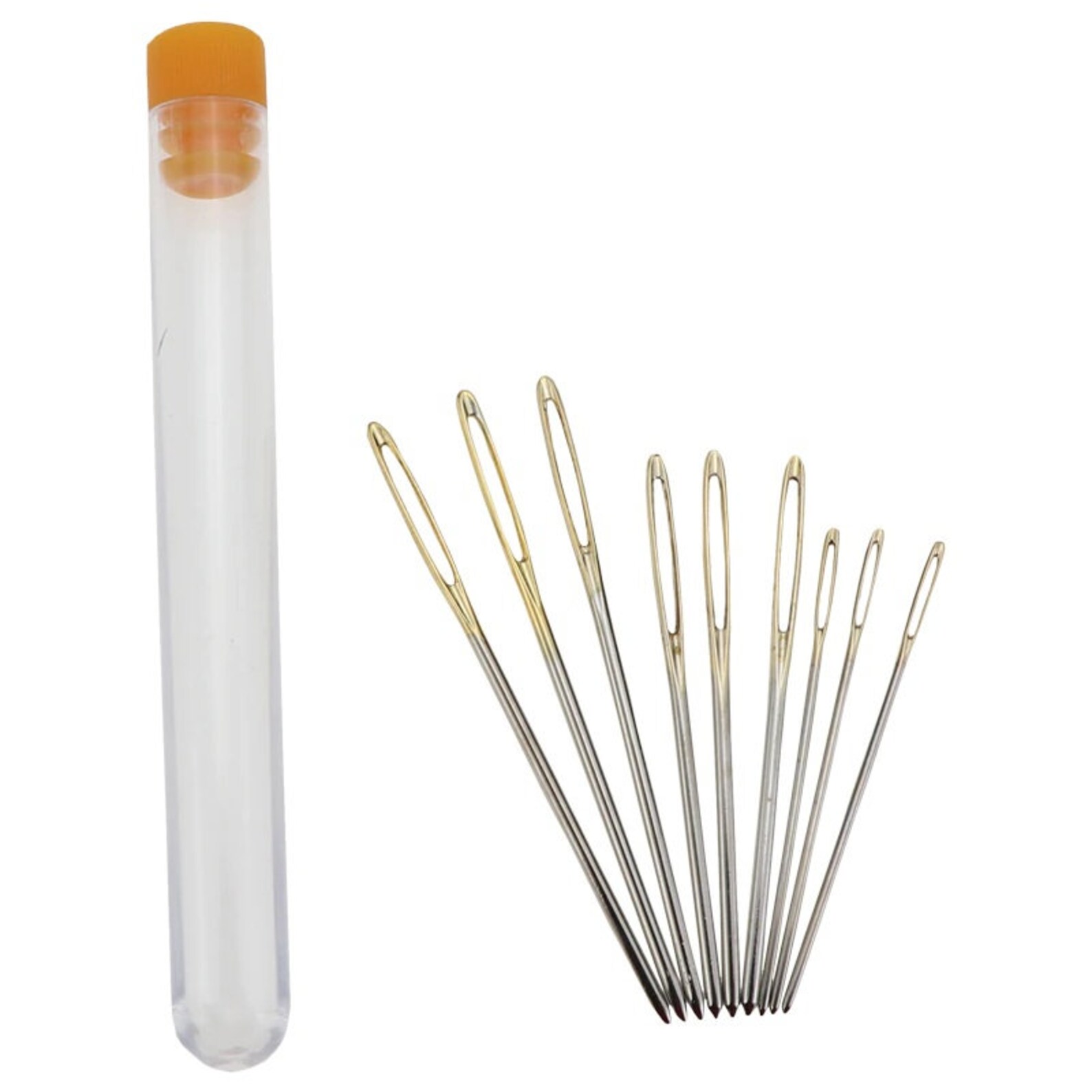 9 X Big Eye Blunt Darning Needles Tapestry Embroidery Sewing | Etsy UK