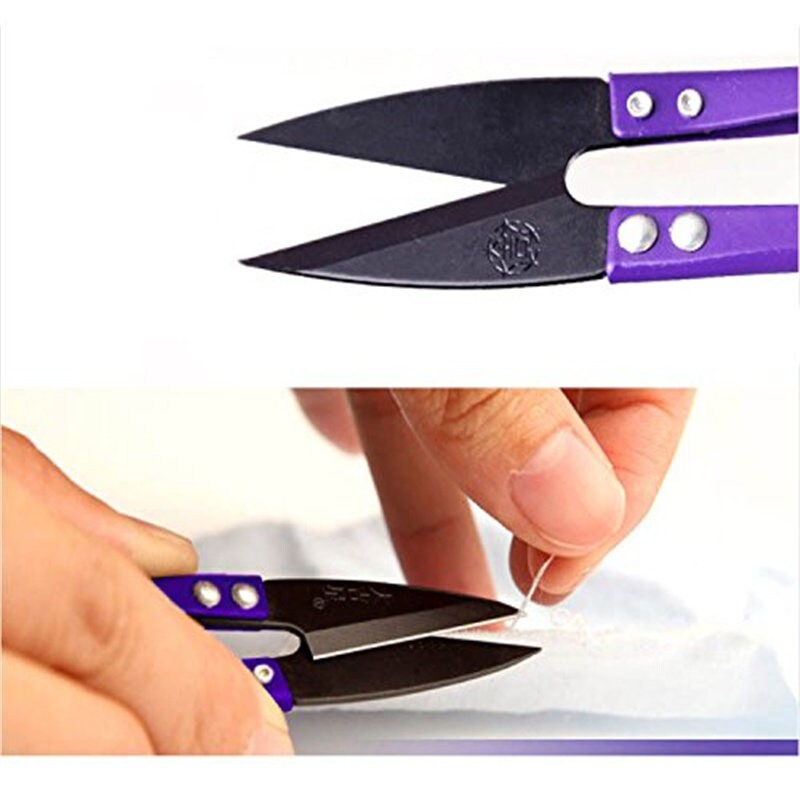 Purple Easy to Use Snips Thread Cutter Scissors Embroidery - Etsy UK