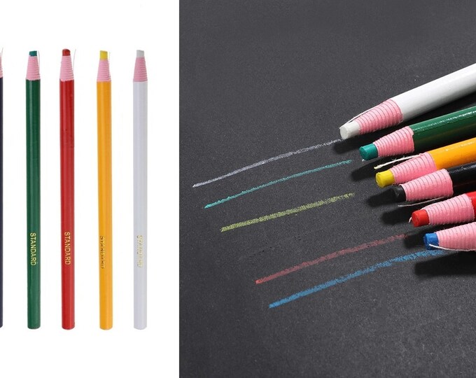 Chinagraph Pencil China Marker Fabric Glass Wood Ceramic Wax Marking ...