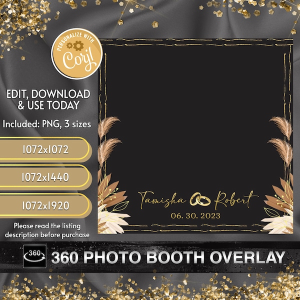 Touchpix Photo Booth Template - Etsy
