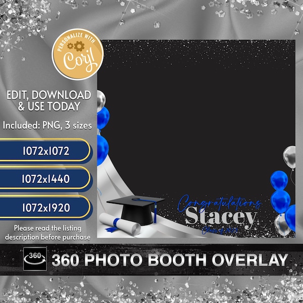 Class of 2023 Graduation Overlay - Etsy