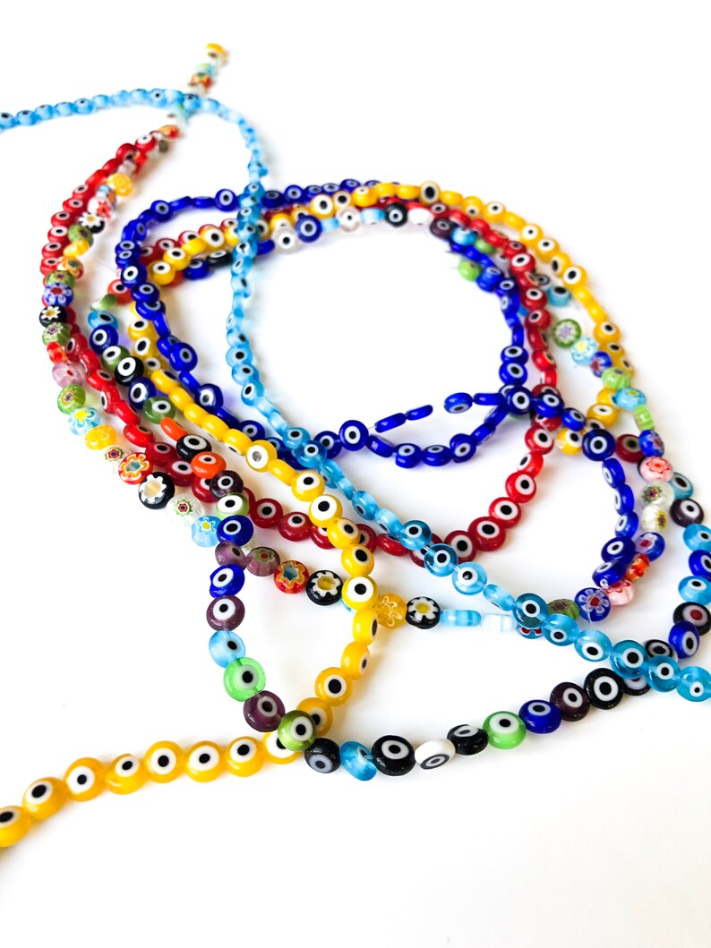 6mm Evil Eye Beads Turkish Evil Eye Evil Eye Tiny Beads - Etsy