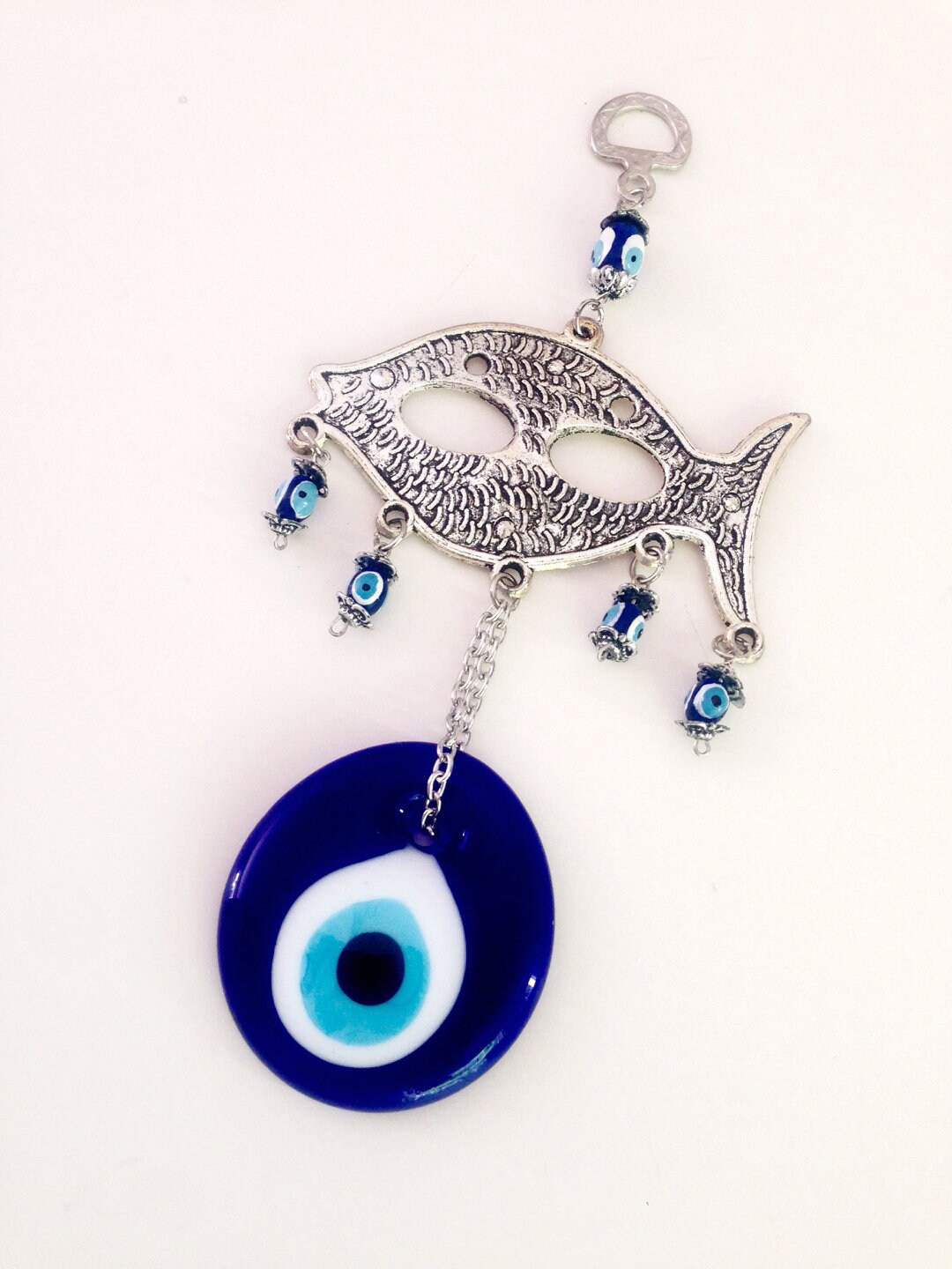 Evil Eye Wall Hanging Evil Eye Home Decor Glass Evil Eye - Etsy