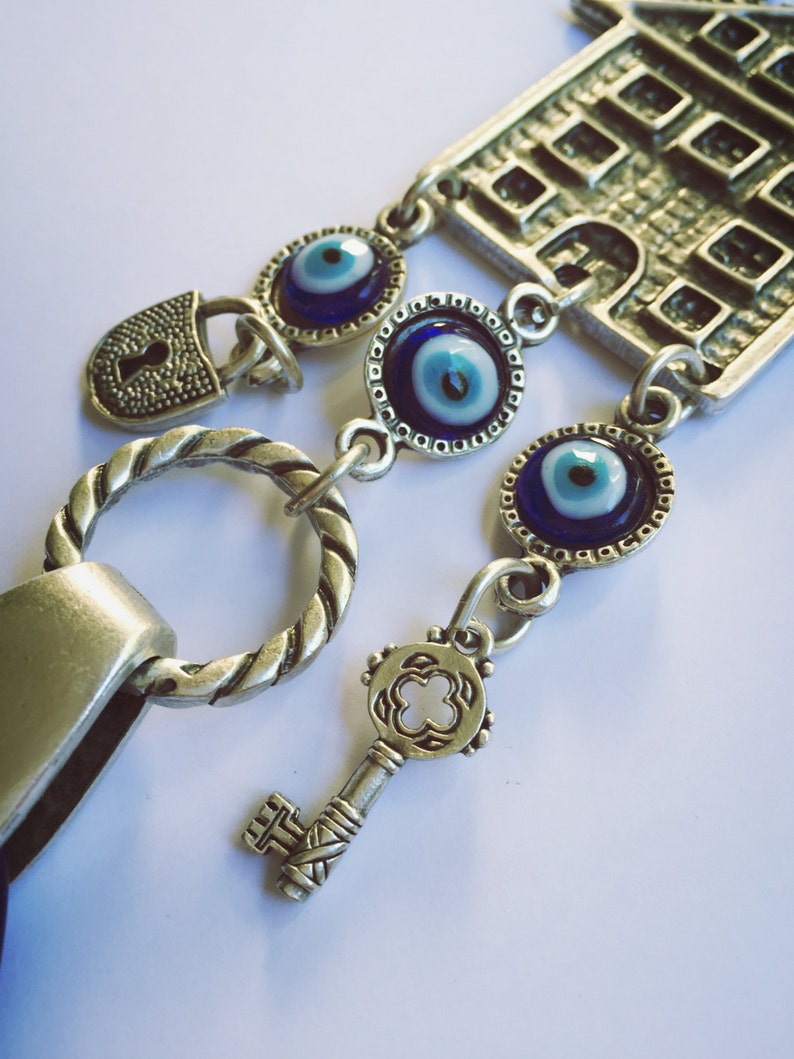 Evil Eye Wall Hanging With Home Lucky Evil Eye Charm Turkish - Etsy