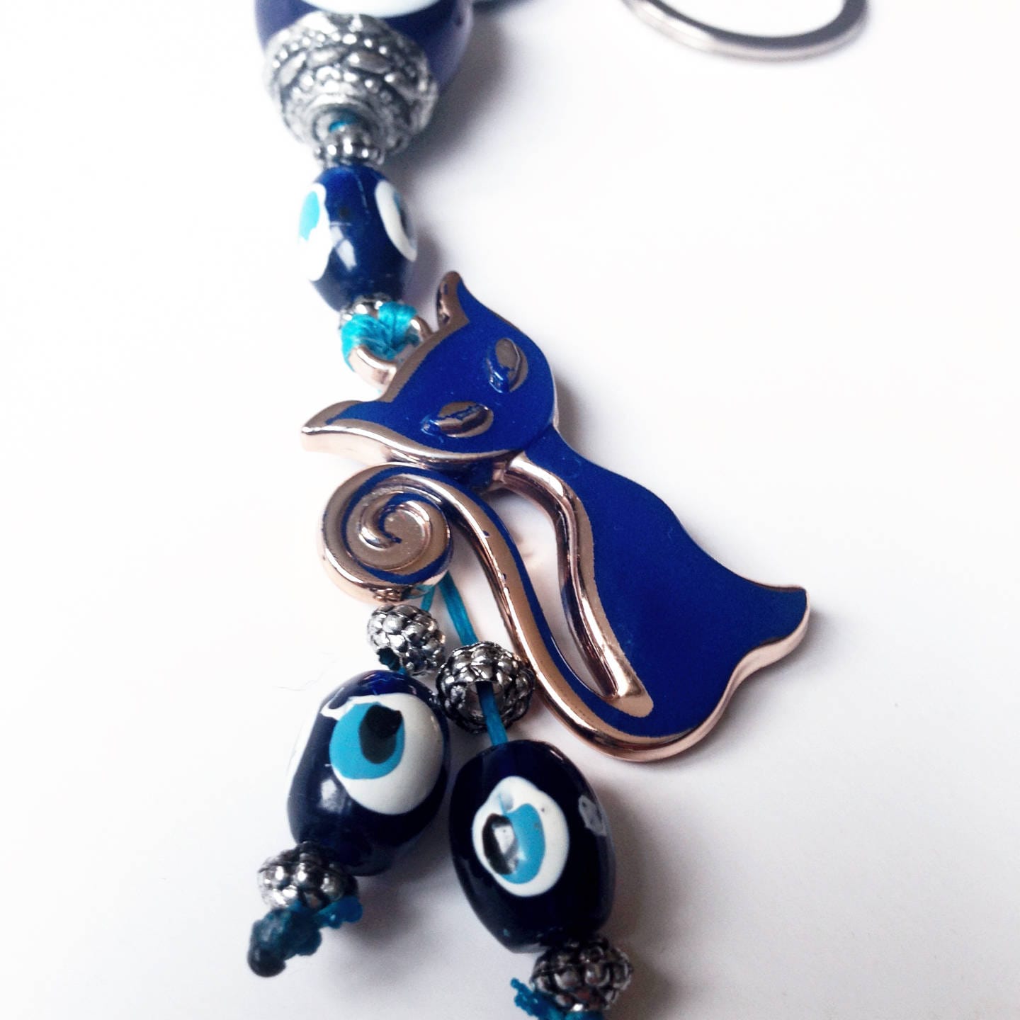 Evil eye keychain for charm turkish evil eye keychain evil | Etsy