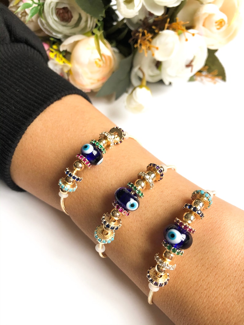 Evil Eye Bracelet Authentic Pandora Bracelet Pandora Charm - Etsy