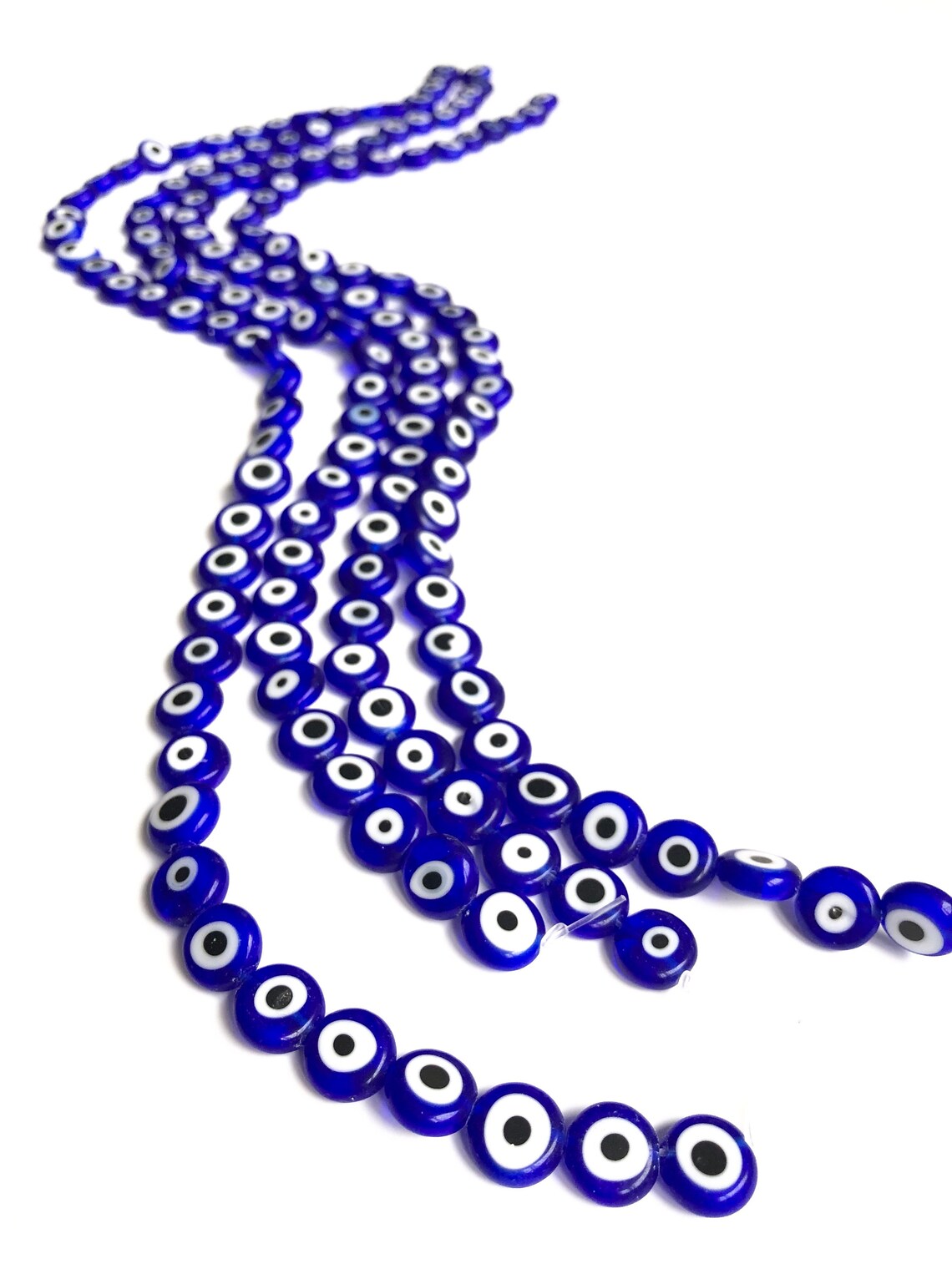 150 Pcs Blue Evil Eye Beads Wholesale 10mm Glass Evil Eye - Etsy