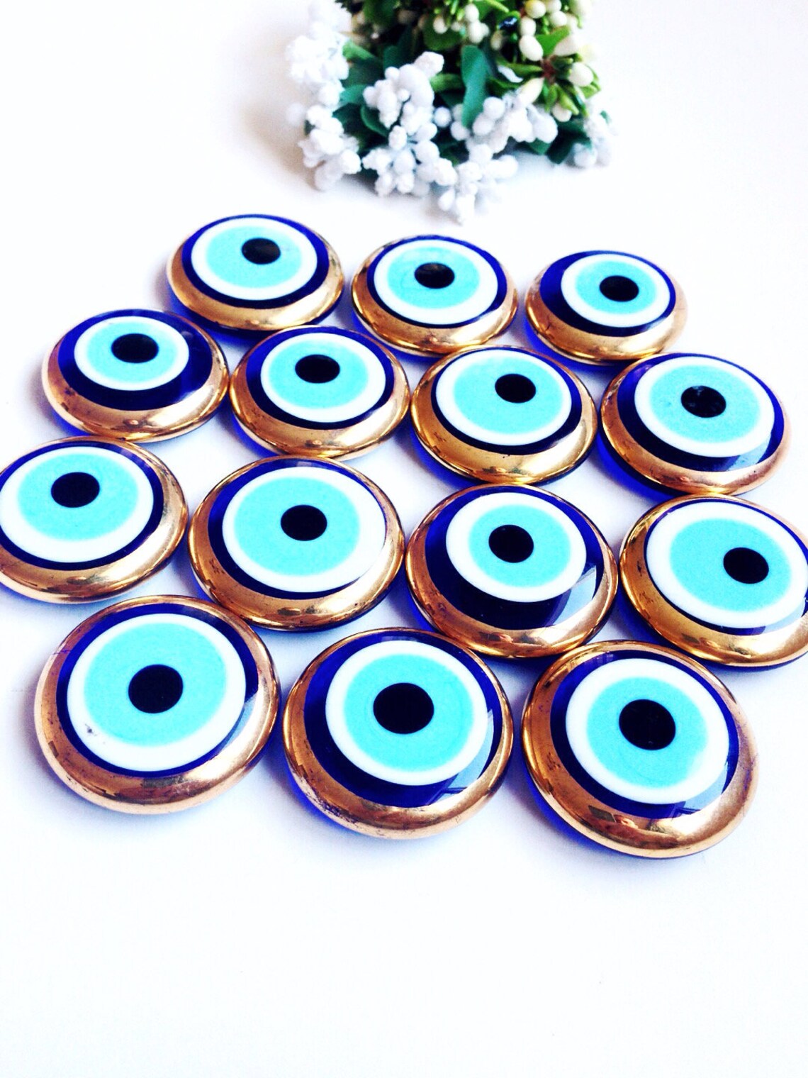 100pcs Wedding Favors for Guests Evil Eye Magnet Gold - Etsy