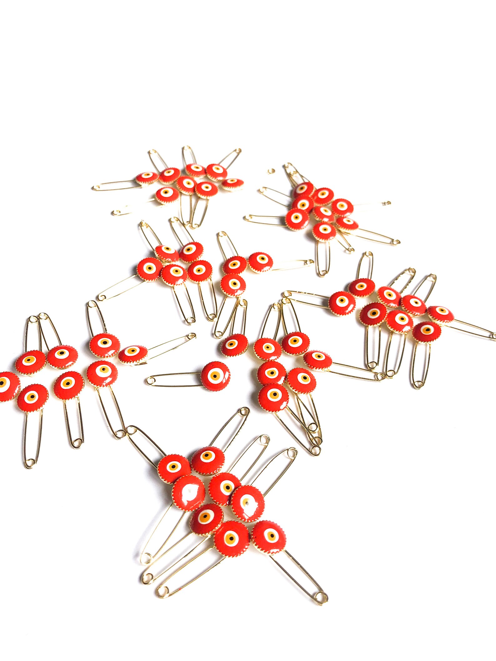 10 Pcs Evil Eye Safety Pin Evil Eye Stroller Pin Evil Eye - Etsy