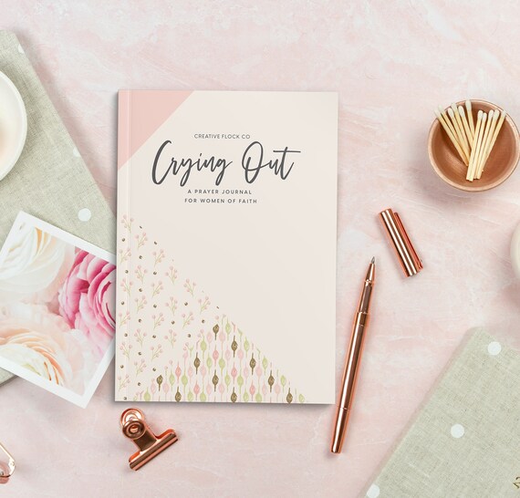 Crying Out Prayer Journal Bible Study Journal Devotional | Etsy